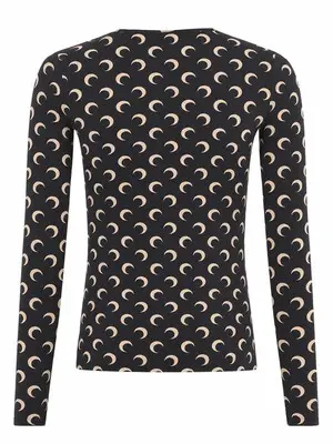 MARINE SERRE Moon" Top - Black