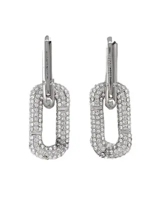 Marc Jacobs Pop J Marc Earrings - Silver