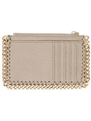Stella McCartney Falabella Card Holder - Beige