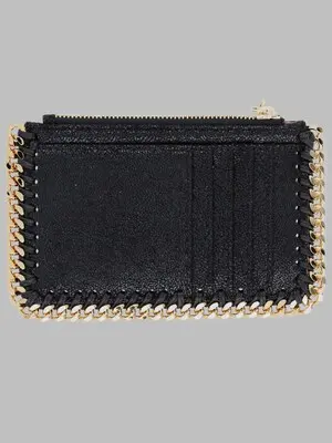 Stella McCartney Falabella Card Holder - Black
