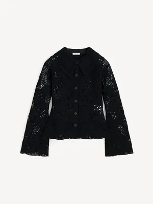 BY MALENE BIRGER Gwenevere Crochet Shirt