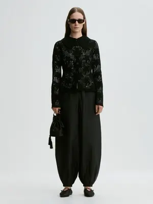 BY MALENE BIRGER Gwenevere Crochet Shirt