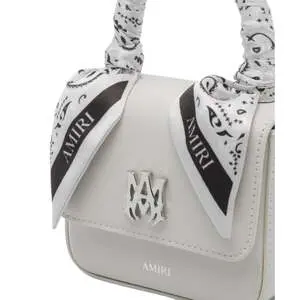 Amiri Nano Ma Handbag - White