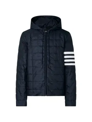 Thom Browne Short Down Jacket - Blue