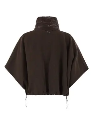 Herno Wool And Nylon Down Jacket - Brown