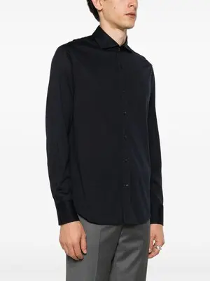 Brunello Cucinelli Silk And Cotton Blend Shirt