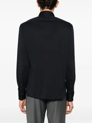 Brunello Cucinelli Silk And Cotton Blend Shirt