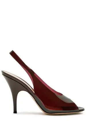 Gianvito Rossi Peep Toe Pumps