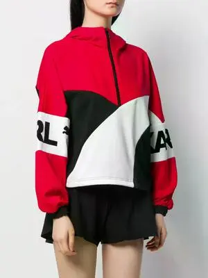 PUMA X Karl Lagerfeld High Standing Collar Zip-up Sweatshirt