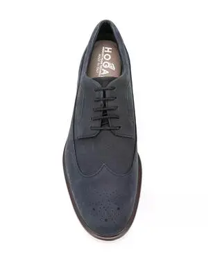 Hogan Perforated Derby Shoes