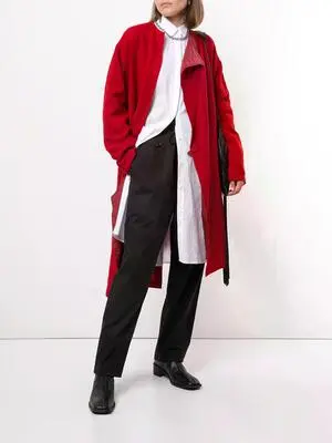 Y’s Asymmetric Wool Coat