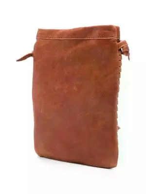 SOMMET Paloma Rows Pleated Leather Shoulder Bag