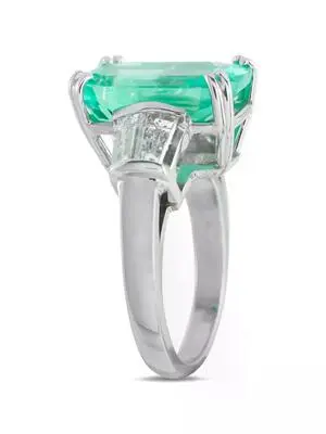 LB EXCLUSIVE Emerald And Diamond Ring