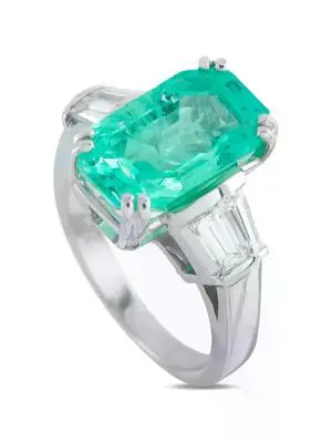 LB EXCLUSIVE Emerald And Diamond Ring
