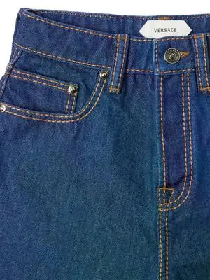 Versace High-waist Straight Jeans