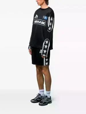 GODMADE Logo Detail Long Sleeve T-shirt