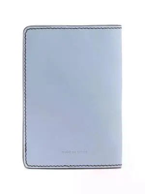 THE BRIDGE Logo-print Leather Passport Holder