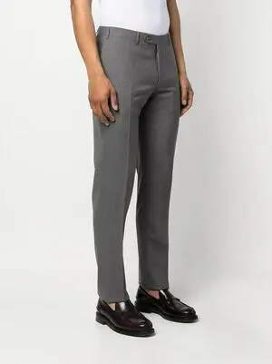 Canali Wool Tailored Trousers