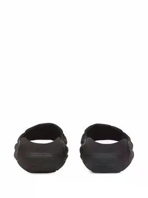 Balmain Quilted Leather Sandals