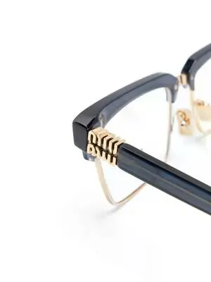Miu Miu Rectangle Frame Glasses