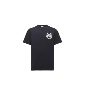 Moncler Monogram Cotton T-shirt - Blue