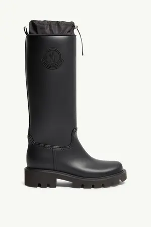 Moncler Knee-high Rain Boots - Black