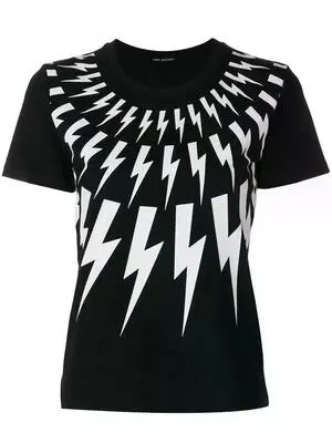 Neil Barrett Lightning Bolt T-shirt