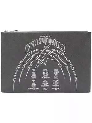Givenchy World Tour Logo Clutch
