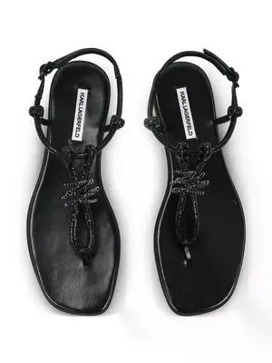 Karl Lagerfeld Olympia Embellished Sandals