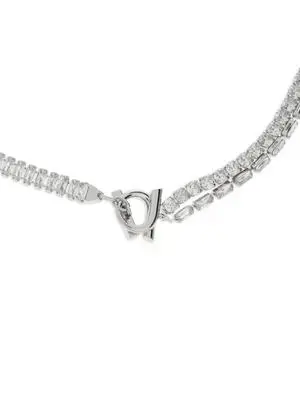 FERRAGAMO Gancini Crystal-embellished Necklace