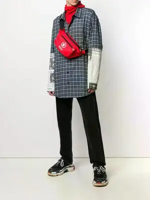 Balenciaga World Food Programme Waist Bag - Red