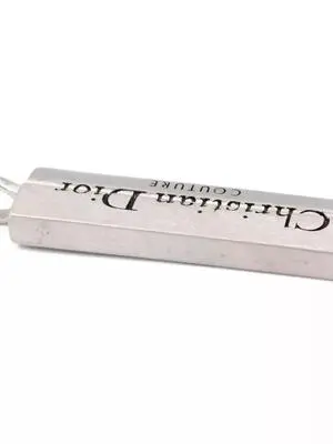 Dior Engraved Logo Cable-link Chain Necklace