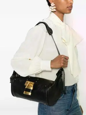 Chloé Paddington Grained-leather Shoulder Bag
