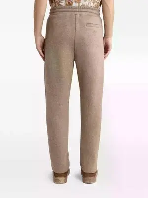 Etro Arnica-motif Jacquard Track Pants