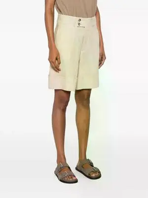 BERWICH Nadine Buttoned Turn-up Shorts