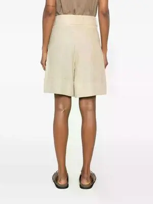 BERWICH Nadine Buttoned Turn-up Shorts