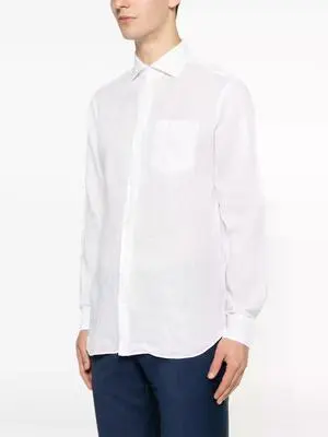 TRUZZI Chest-pocket Long-sleeve Shirt