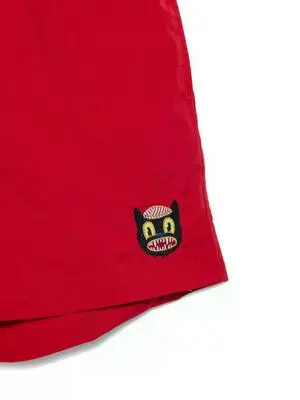 ARRELS BARCELONA Embroidered Drawstring Swim Shorts