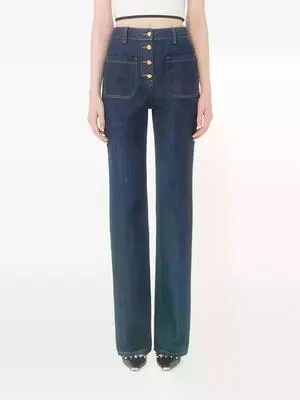 Valentino Garavani Button-fastening Jeans