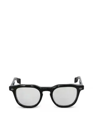 Chrome Hearts Square Frame Glasses - Black