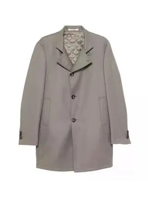 Tagliatore Gordon High-neck Button-up Coat