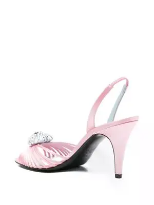 Valentino Garavani Vlogo Crystal-embellished Sandals