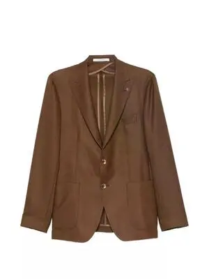 Tagliatore Pin-lapel Single-breasted Blazer