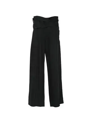 ANN DEMEULEMEESTER Jilleke Belted Wide-leg Trousers