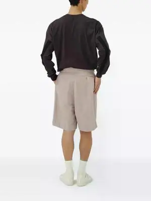 KAPTAIN SUNSHINE Pleated Wide-leg Shorts