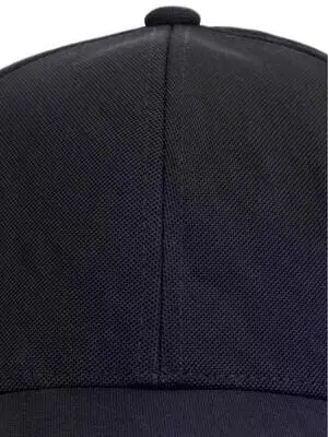 Karl Lagerfeld Logo Patch Baseball Cap - Black