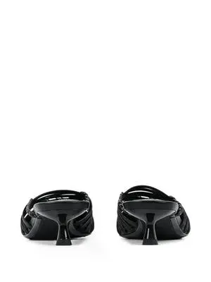 Karl Lagerfeld Caged Pointed-toe Mules