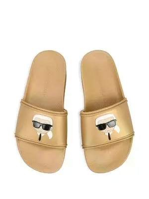 Karl Lagerfeld Ikonik Maxi Ii Platform Slides