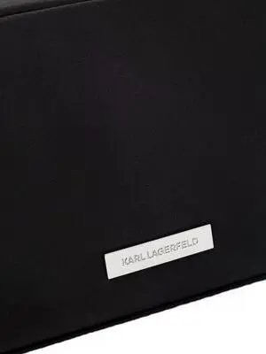 Karl Lagerfeld Logo Plaque Wash Bag
