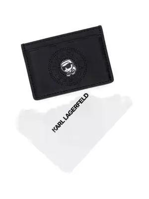 Karl Lagerfeld Ikonik Perforated Card Holder